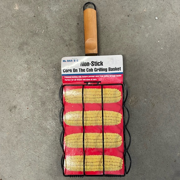 Mr. Bar-B-Q | Kitchen | New Mr Barbq Premium Nonstick Corn On The Cob ...